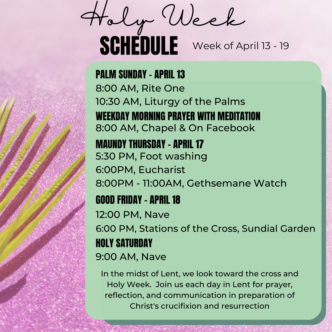 Easter & Holy Week - Church of the Ascension